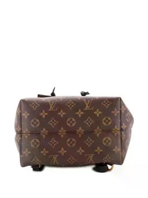 LOUIS VUITTON Montsouris Pm Backpack Monogram Canvas And Leather - Brown