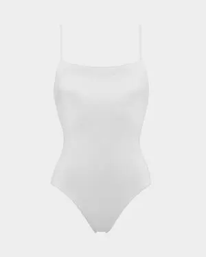 ERES Aquarelle One-Piece Swimsuit Blanc