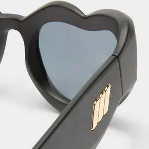Le Specs Fast Love Heart Sunglasses
