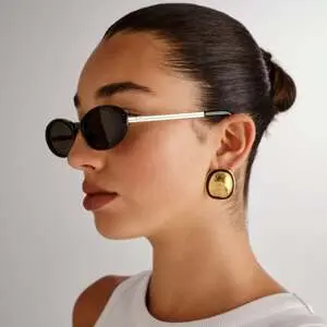 Le Specs Magnifique Sunglasses - Black