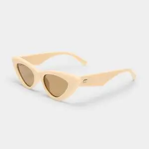 Le Specs Hypnosis Cat-eye Sunglasses - Ivory