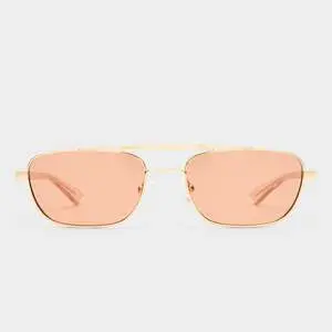 Le Specs Le Mimi Aviator Sunglasses - Gold