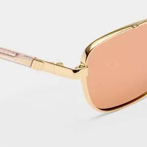 Le Specs Le Mimi Aviator Sunglasses - Gold