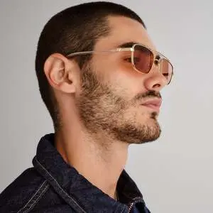 Le Specs Le Mimi Aviator Sunglasses - Gold