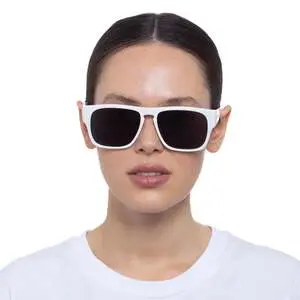 Le Specs Transmission Rectangle Sunglasses