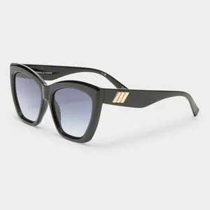 Le Specs Vamos Cat Eye Sunglasses - Black