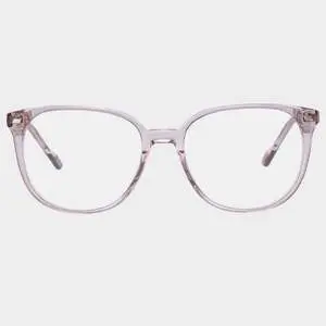 Le Specs Formentera Round Frame Eyeglasses - Rosewater