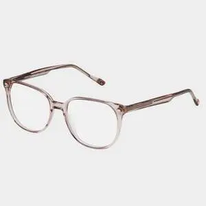 Le Specs Formentera Round Frame Eyeglasses - Rosewater
