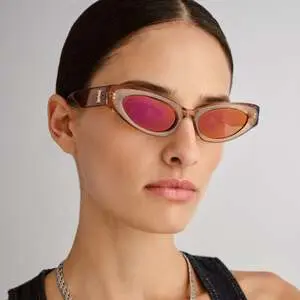 Le Specs The Stealth Cat-eye Sunglasses