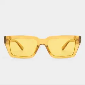 Le Specs Nocturnal Habit D-frame Sunglasses - Whiskey