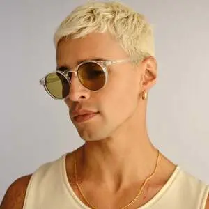 Le Specs Teen Spirit Deux Round Frame Sunglasses