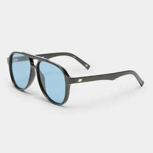 Le Specs Tragic Magic Aviator Sunglasses - Black