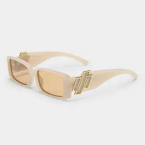 Le Specs Cruel Intentions Rectangle Sunglasses