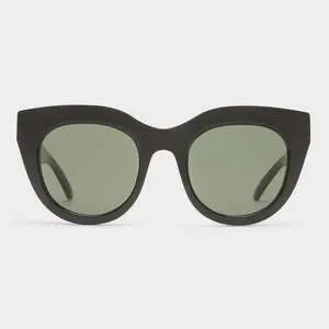 Le Specs Air Heart Cat Eye Sunglasses - Black Gold
