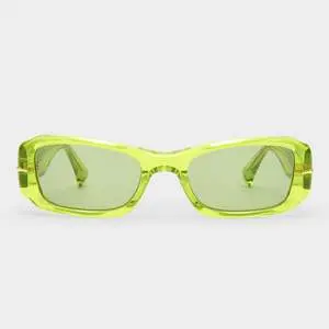Rectangle Green Sunglasses