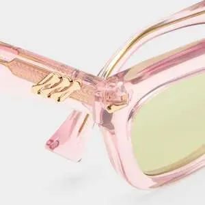 Le Specs Numero Nueve Rectangle Sunglasses