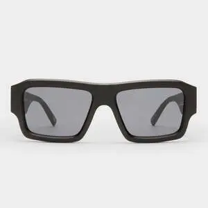 Le Specs Polygraph D-frame Sunglasses