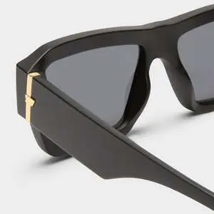 Le Specs Polygraph D-frame Sunglasses
