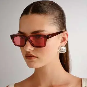 Le Specs Nocturnal Habit Sunglasses - Vermilion
