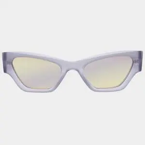 Le Specs Charade Sunglasses Matte Translucent