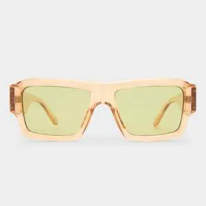Le Specs Polygraph D-frame Sunglasses