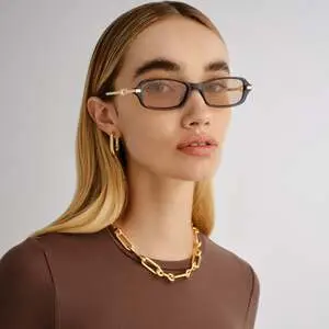 Le Specs Bamboozler Rectangle Sunglasses