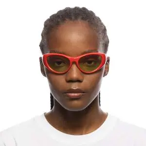 Le Specs Dotcom Sunglasses - Red Chrome
