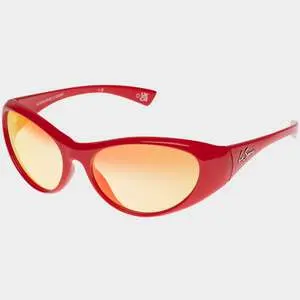 Le Specs Dotcom Sunglasses - Red Chrome