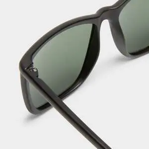 Le Specs Tweedledum Polarized Sunglasses - Matte Black