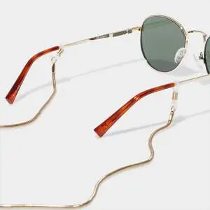 Le Specs Fine Rope Neck Chain - Gold