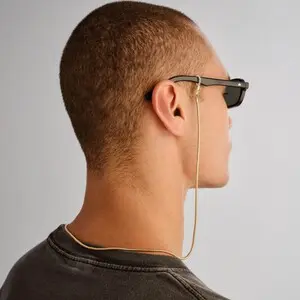 Le Specs Fine Rope Neck Chain - Gold