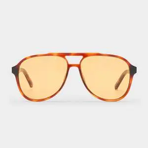 Le Specs Tragic Magic Aviator Sunglasses - Toffee Tort