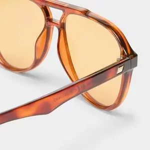 Le Specs Tragic Magic Aviator Sunglasses - Toffee Tort