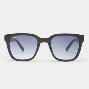 Le Specs Elixir Smoke Gradient Sunglasses - Black