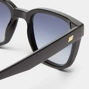 Le Specs Elixir Smoke Gradient Sunglasses - Black