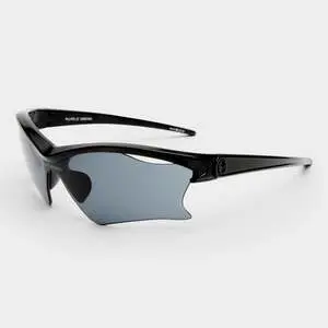 Le Specs Pluto Smoke Mono Sunglasses - Black