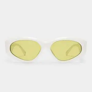 Le Specs Under Wraps Sunglasses - White