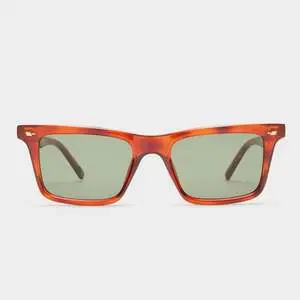 Le Specs Broski D-frame Sunglasses - Toffee Tort