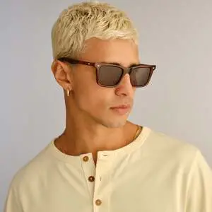 Le Specs Broski D-frame Sunglasses
