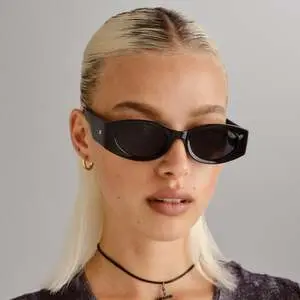 Le Specs Mermaiden Oval Sunglasses