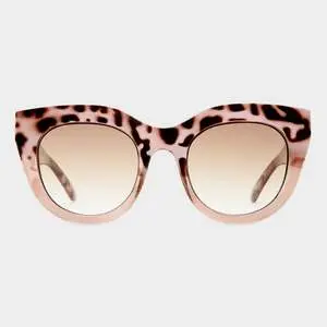 Le Specs Air Heart Sunglasses - Cookie Tort And Mocha Splice