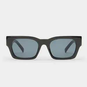 Le Specs Shmood Smoke Mono Sunglasses - Black