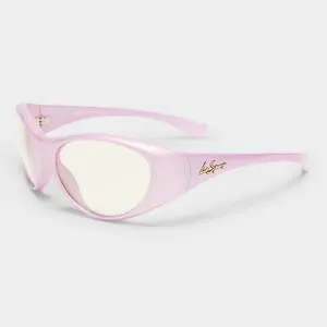 Le Specs Dotcom Sunglasses - Metallic Lilac