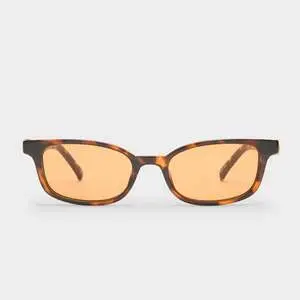 Le Specs D-frame Sunglasses - Dark Tort