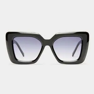 Le Specs Unimaginable Square Sunglasses - Black