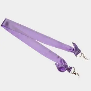 Le Specs Y2k Scarf Chain - Lilac