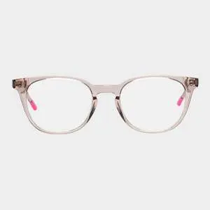 Le Specs Believer Square Frame Sunglasses - Rosewater