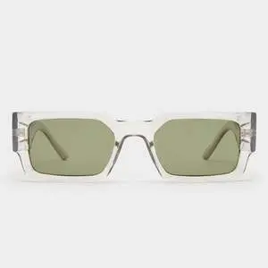 Le Specs Contemplation Rectangle Sunglasses - Graphite