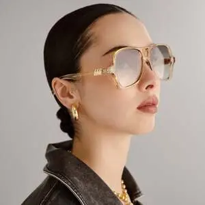Le Specs Fortune Teller Aviator Sunglasses