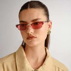 Le Specs Nightingale Rectangle Sunglasses